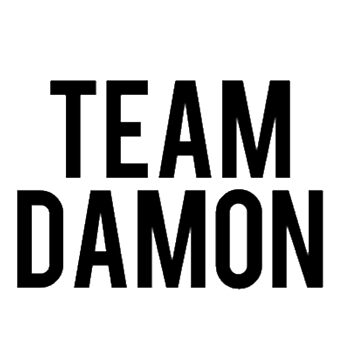 "Team Damon " Sticker for Sale by ouatisworld | Redbubble