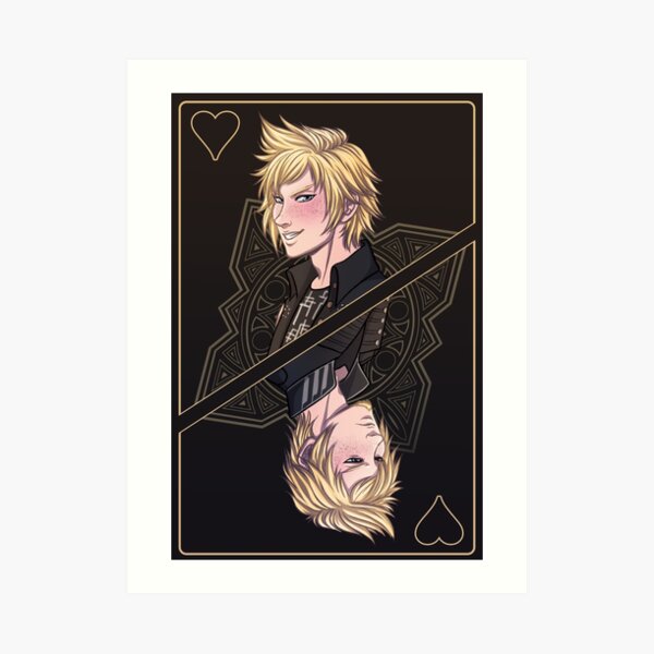 "♥ PROMPTO ♥" Art Print by qschadenfreude | Redbubble