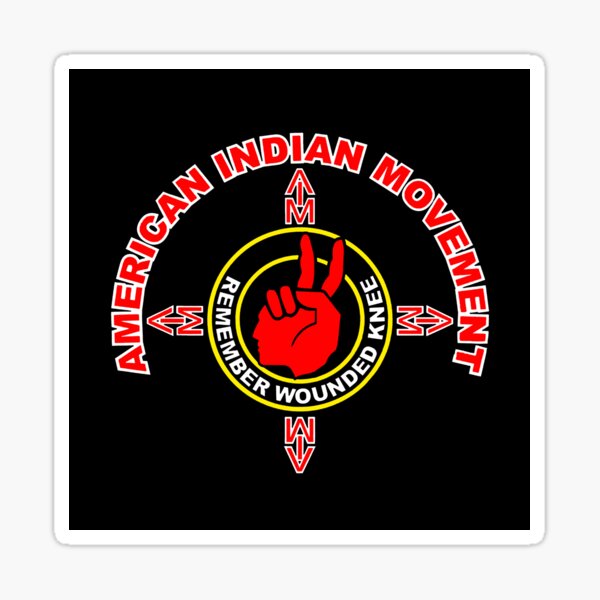 American Indian Movement Stickers | Redbubble