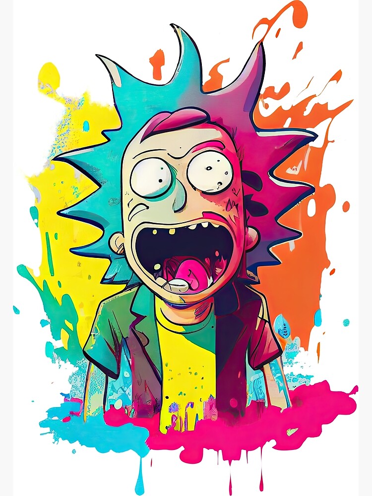 Ricktastic Adventures - Rick Sanchez Premium Matte Vertical Poster sold ...
