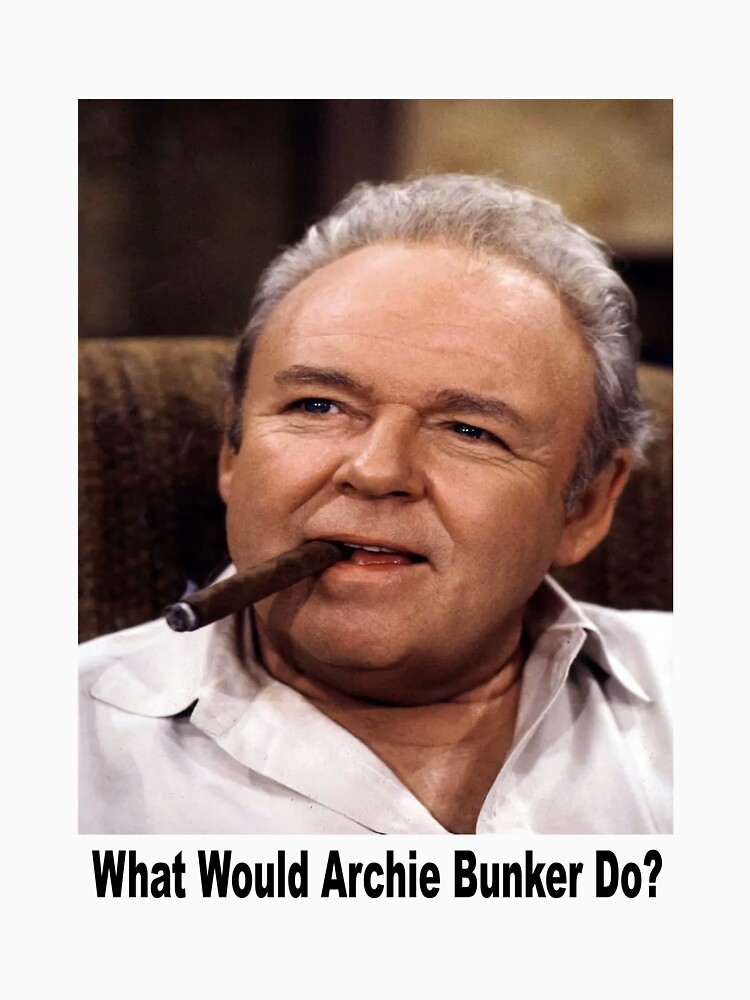 "Árchíe Búnkér Wwd All In The Family Retro Tv" Essential T-Shirt for ...