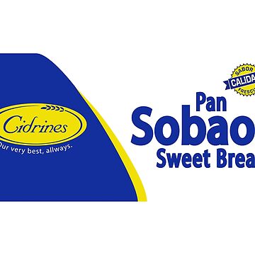 Pegatina for Sale con la obra «pan sobao» de El Borincano | Redbubble