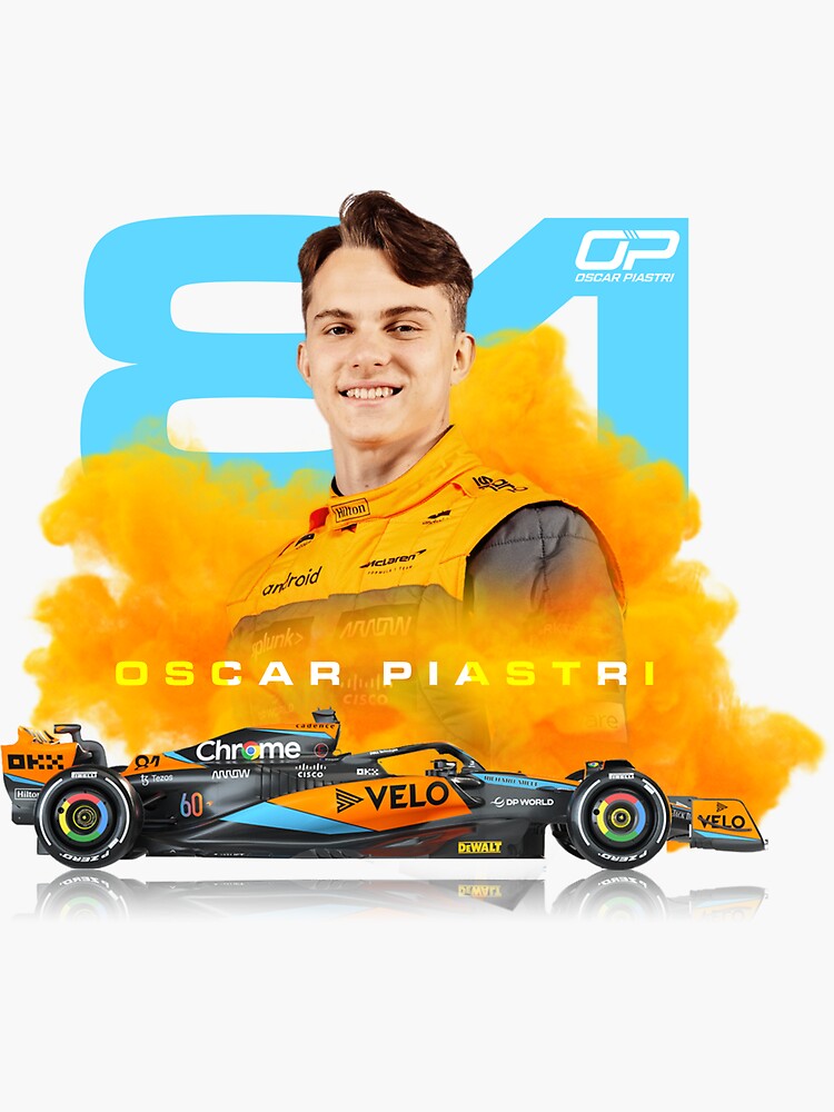 "F1 Oscar Piastri 81" Sticker for Sale by HelloF1Fans | Redbubble