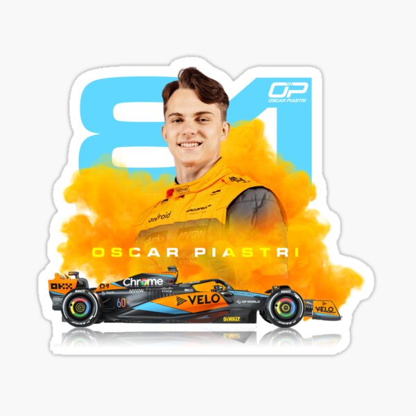 "F1 Oscar Piastri 81" Sticker for Sale by HelloF1Fans | Redbubble