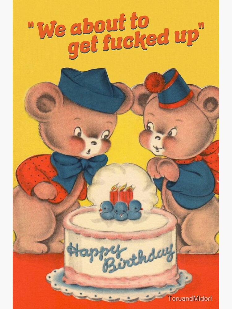 "EFFED UP" Greeting Card for Sale by ToruandMidori | Redbubble