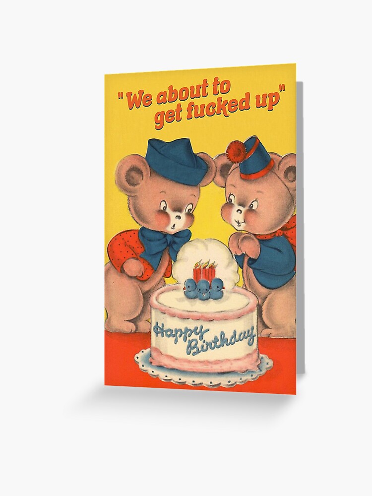 "EFFED UP" Greeting Card for Sale by ToruandMidori | Redbubble