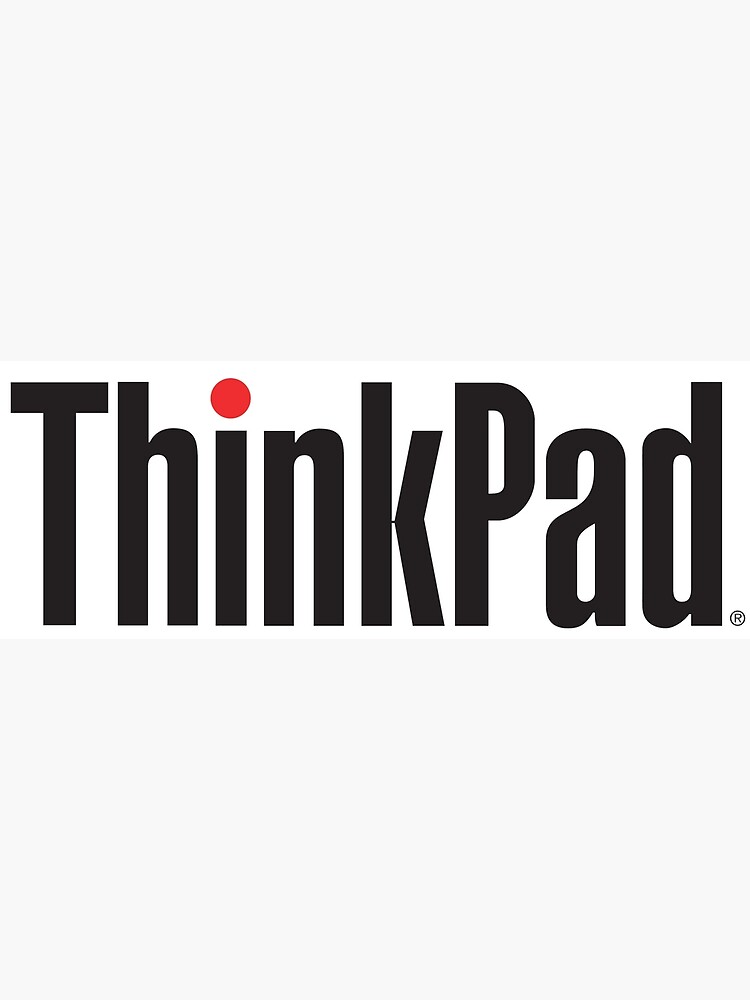 "Thinkpad Logo" Poster for Sale by Aleph12 | Redbubble