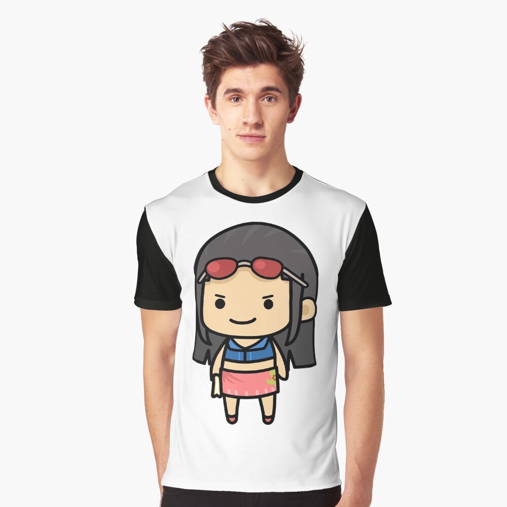 "Nico Robin chibi One Piece (post time-skip outfit)" Sticker for Sale ...