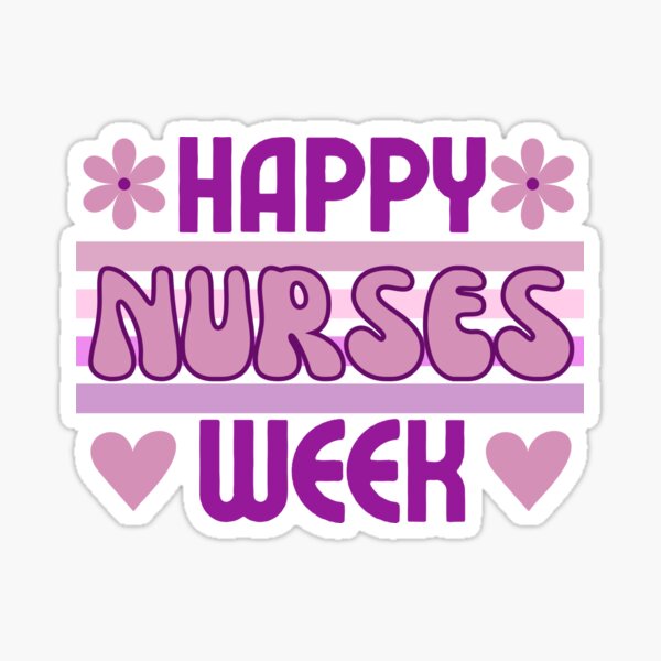 "Happy Nurses Week | Groovy Nurse | Retro Nurses Week | National ...