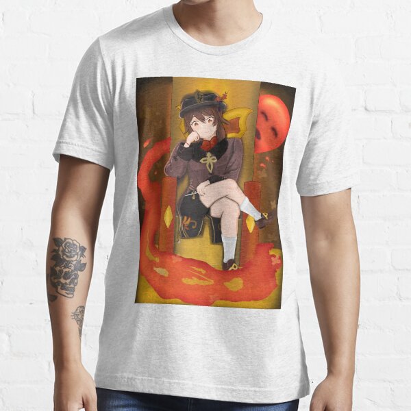 "Hu Tao Domain Expansion" T-shirt for Sale by TowaCat | Redbubble | hu ...