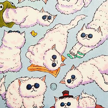 "Gojo Catoru the Gojo Cat" Sticker for Sale by eggcatmaki | Redbubble