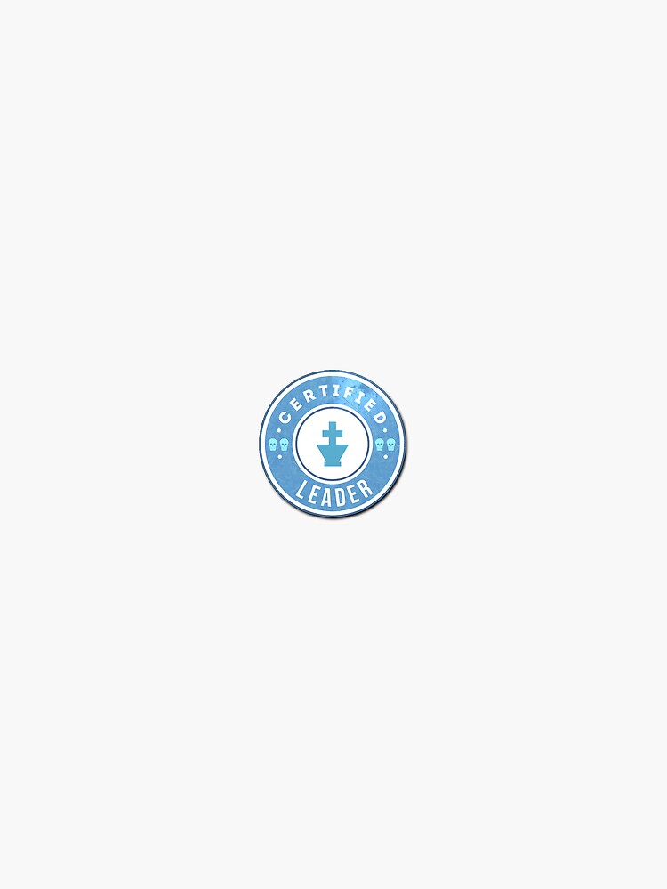 "The Leader Sticker" Sticker by Adamanda | Redbubble