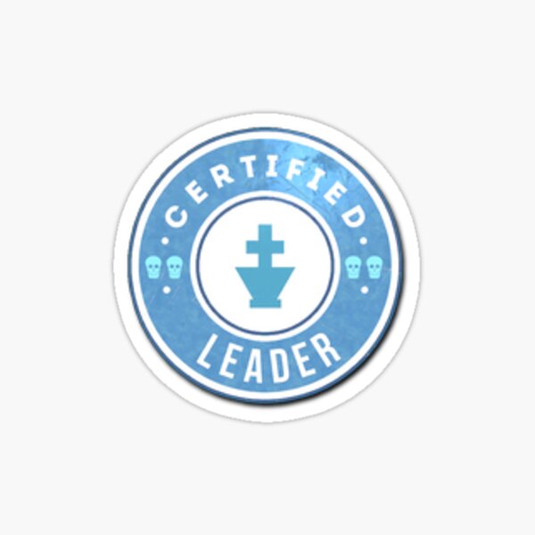"The Leader Sticker" Sticker by Adamanda | Redbubble