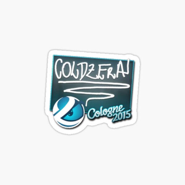 "Coldzera ESL One Cologne 2015" Sticker by Adamanda | Redbubble