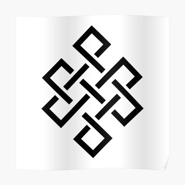 "ewiger Knoten" Poster von bc21design | Redbubble