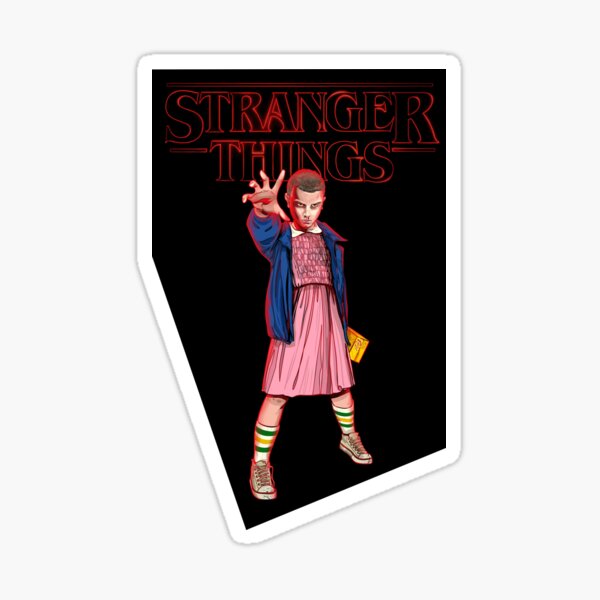 "Stranger Things - Eleven" Sticker for Sale by Liis Roden | Redbubble