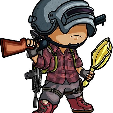 "PUBG - Chibi Style" Sticker for Sale by HazeProduktion | Redbubble