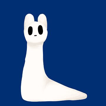 "Rainworld White Scug, Gamer Fan Art, Rain World Game, Cute white slug ...