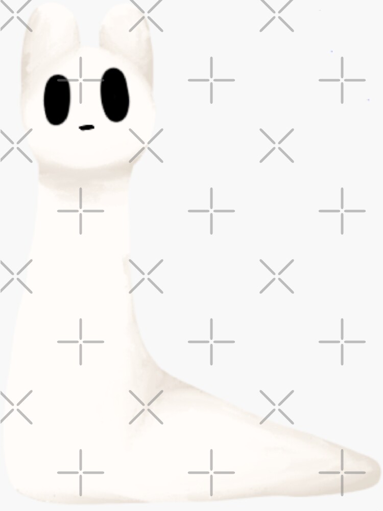 "Rainworld White Scug, Gamer Fan Art, Rain World Game, Cute white slug ...