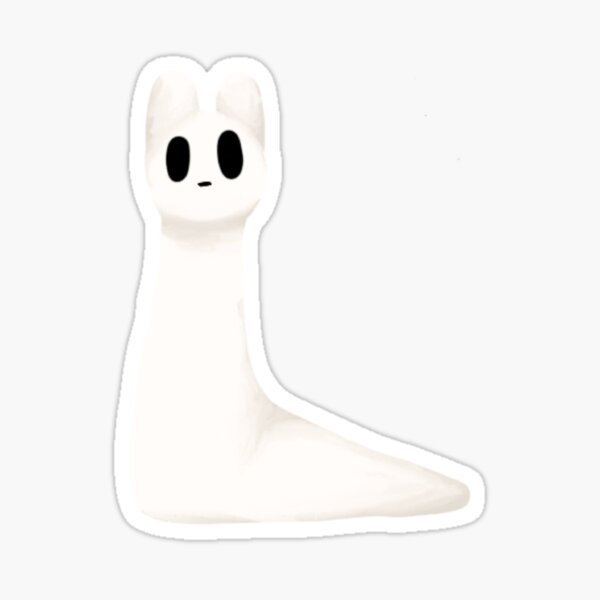 "Rainworld White Scug, Gamer Fan Art, Rain World Game, Cute white slug ...