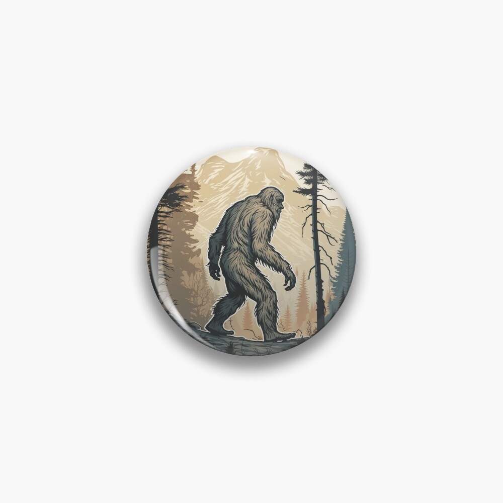 "Bigfoot Sticker Sasquatch Novelty Wild Fun Hiking Sticker" Sticker for ...