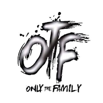 "Only The Family" Sticker for Sale by Almight Store | Redbubble