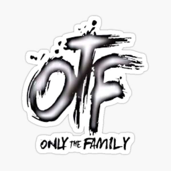 "Only The Family" Sticker for Sale by Almight Store | Redbubble