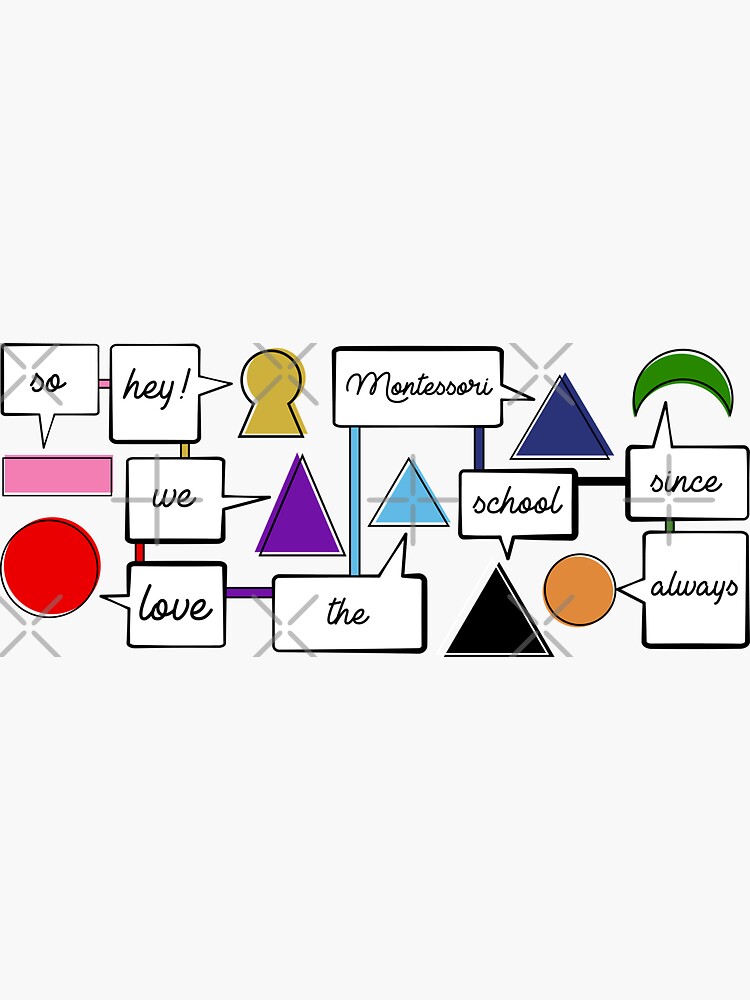 "symbols speaking" Sticker by LaTorreRosa | Redbubble