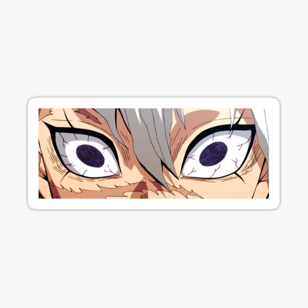 "Demon Slayer - Sanemi Shinazugawa - Wind Hashira" Sticker for Sale by ...