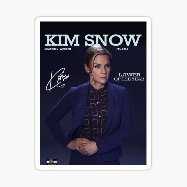 "Kim Wexler Shirt" Sticker for Sale by BanaEnjoyer2 | Redbubble