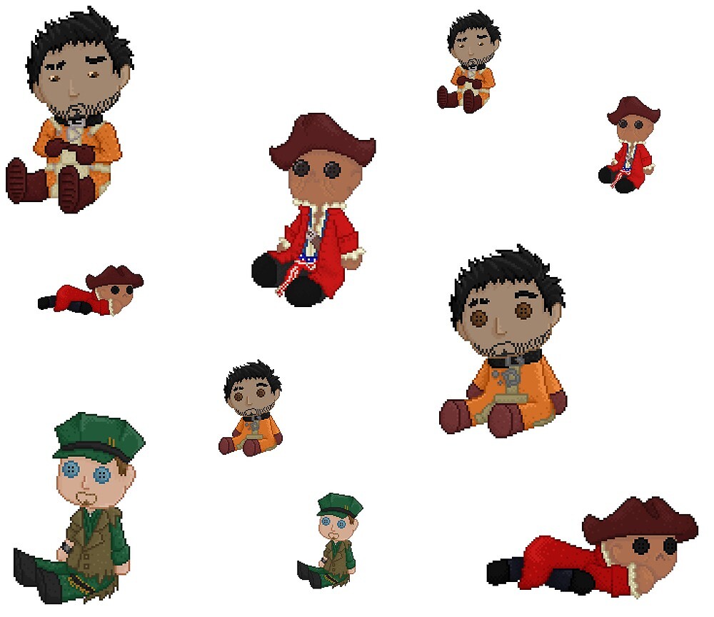 "Fallout 4 Sprites" by Wolfina2 | Redbubble