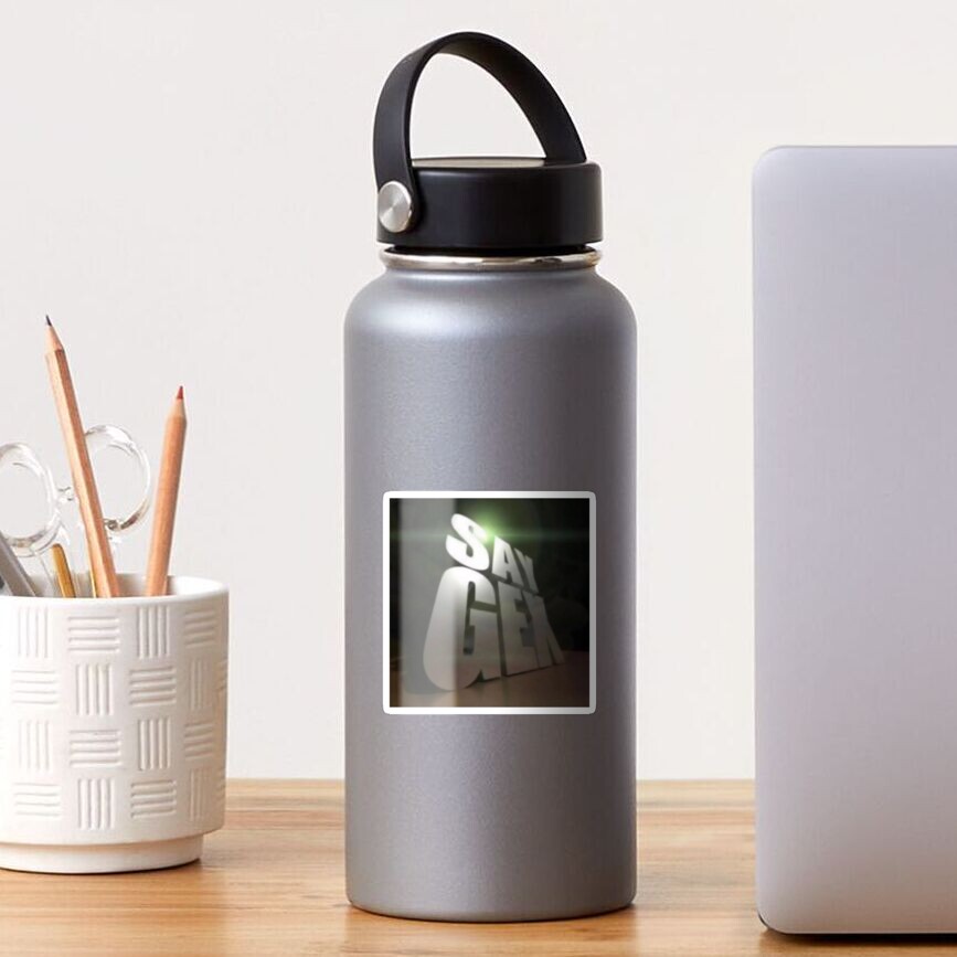 "Say Gex" Sticker for Sale by Jamer-the-Gamer | Redbubble