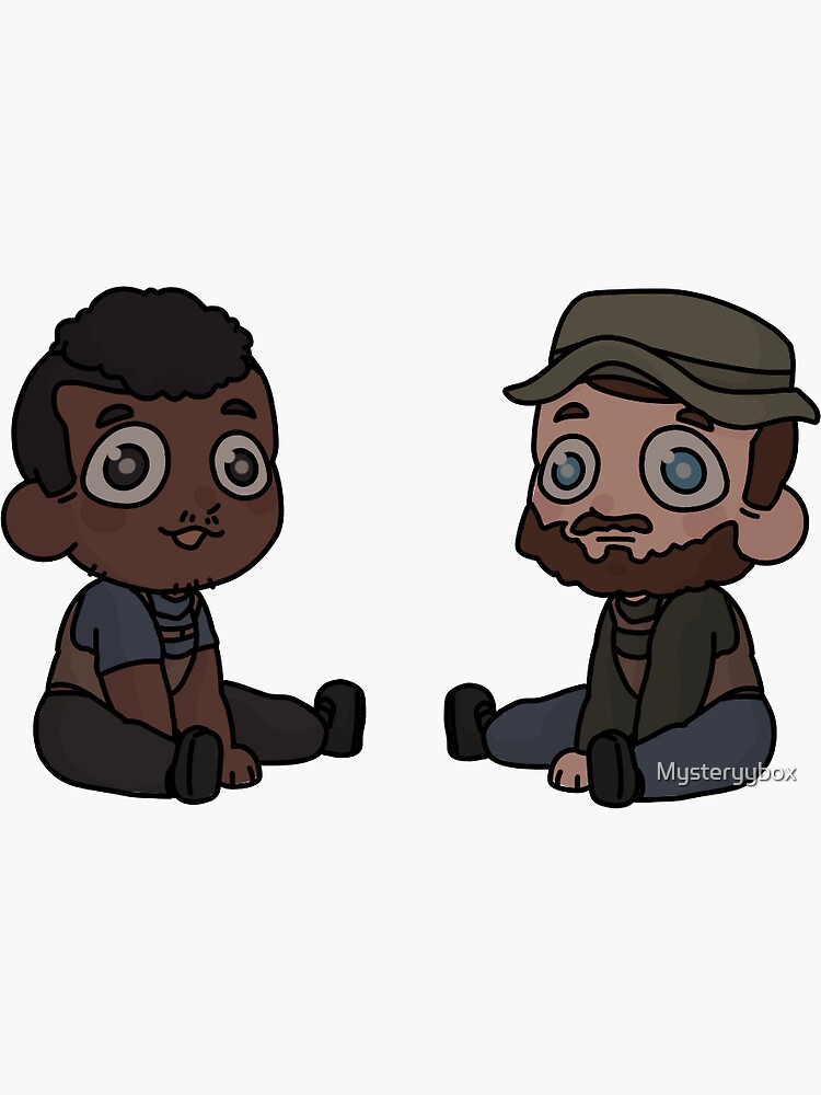 "Chibi 141: Price & Gaz" Sticker for Sale by Cr3epy | Redbubble