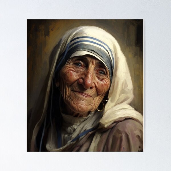 "Mother Teresa " Poster for Sale by ForeverMercy | Redbubble