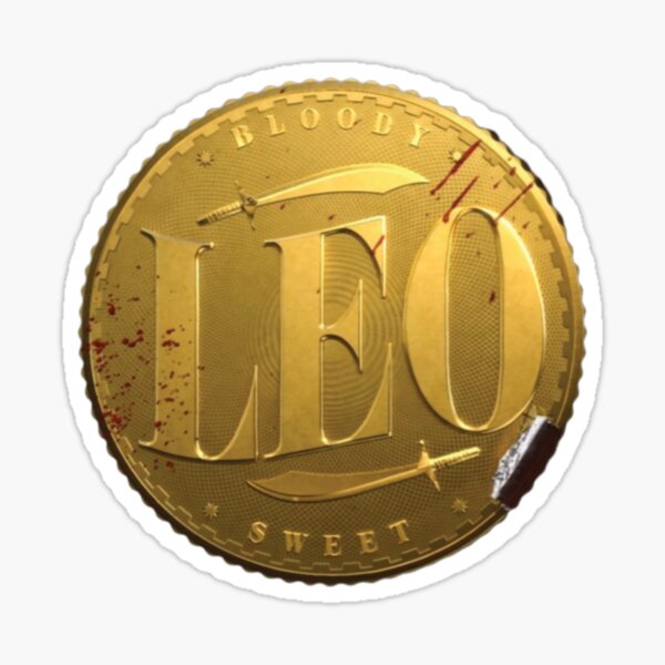 "LEO" Sticker for Sale by balanlevin | Redbubble