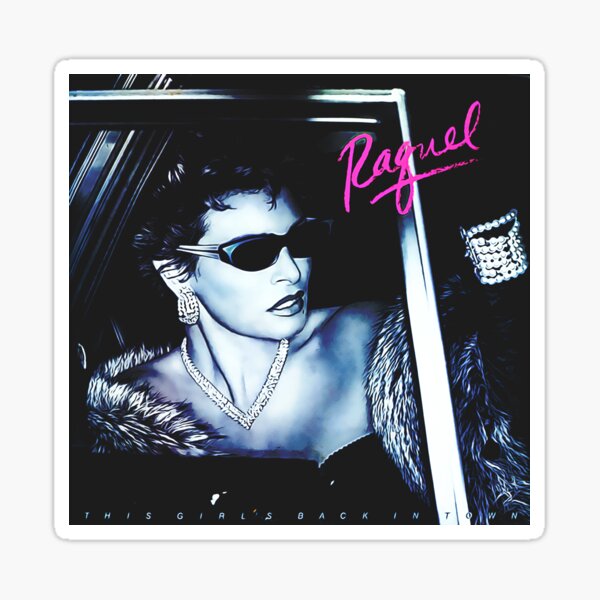 "raquel welch" Sticker for Sale by WWCursed | Redbubble