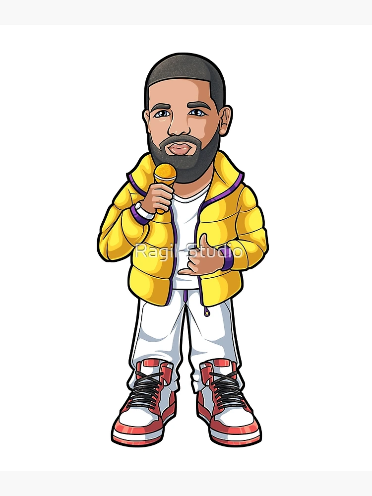 Drake Cartoon Drawing