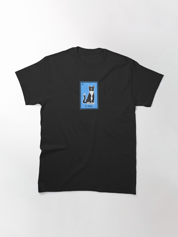 "14 El gato , the cat , loteria card animal loteria " Classic T-Shirt ...