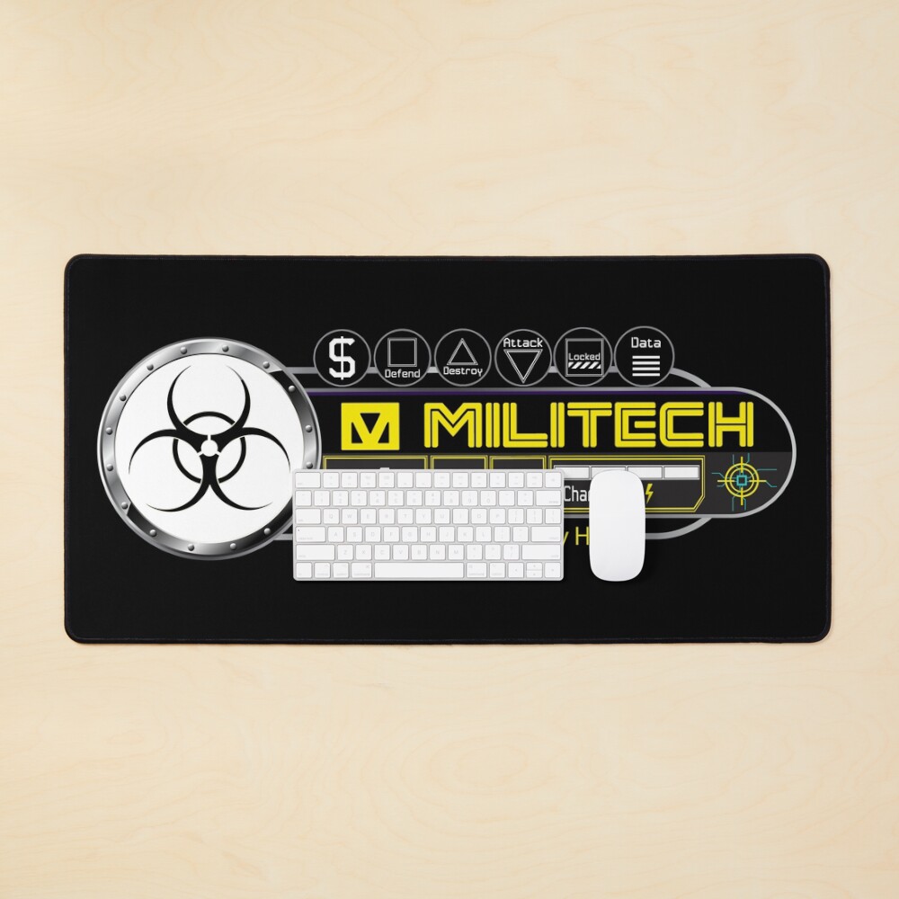 "Cyberpunk - Militech International Armaments V2" Sticker for Sale by ...