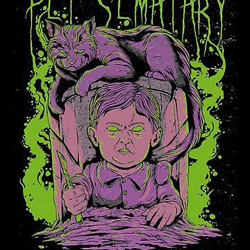 "Pet Sematary " Sticker for Sale by TecloudDesign | Redbubble