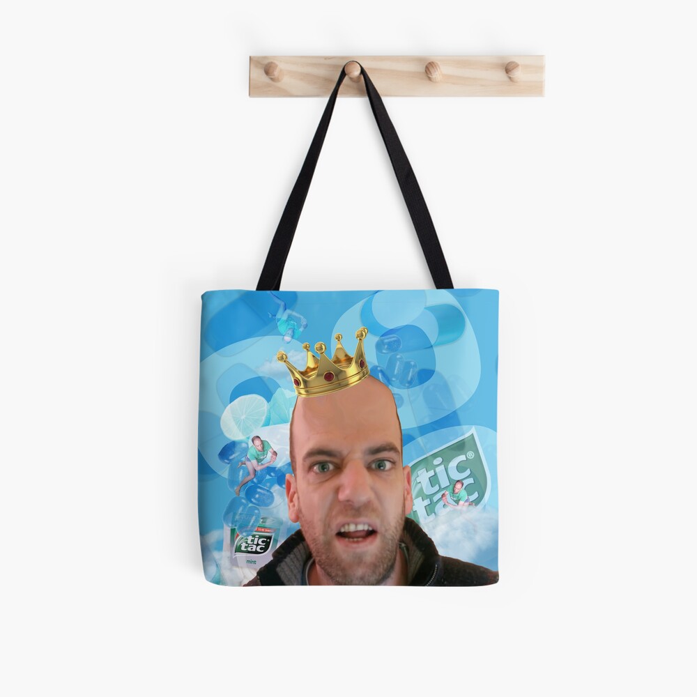 "Calum's Corner Tic Tac Head Man WILLNE TWOTI" Tote Bag by James2169 ...