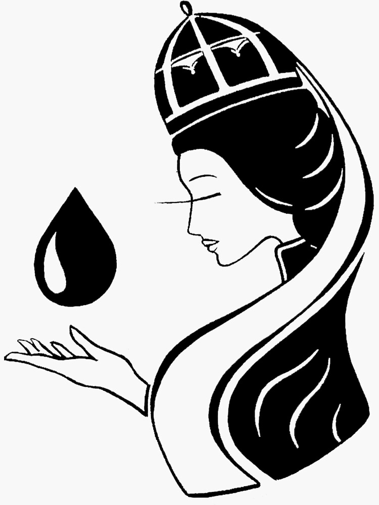 "Circassian Girl" Sticker for Sale by DZIWAWA | Redbubble