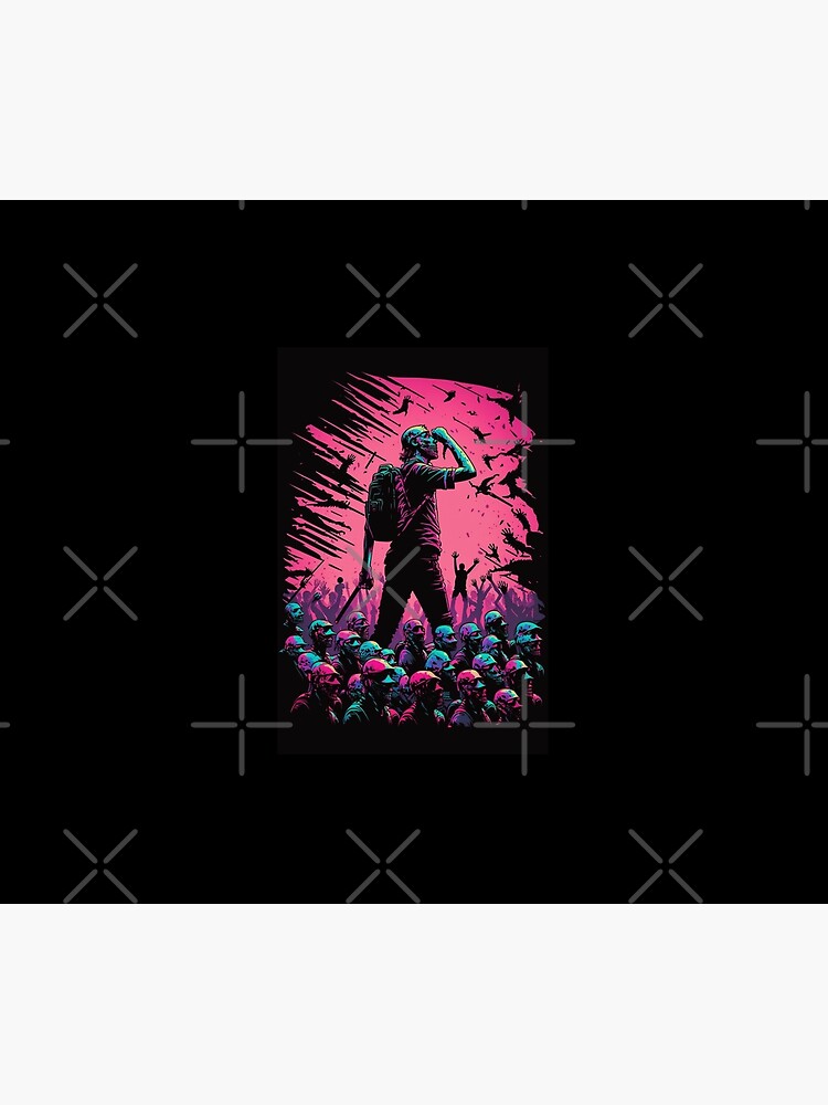 Retro Synthwave Zombi Tapestry sold by Alanda Gregory | SKU 42501948 ...