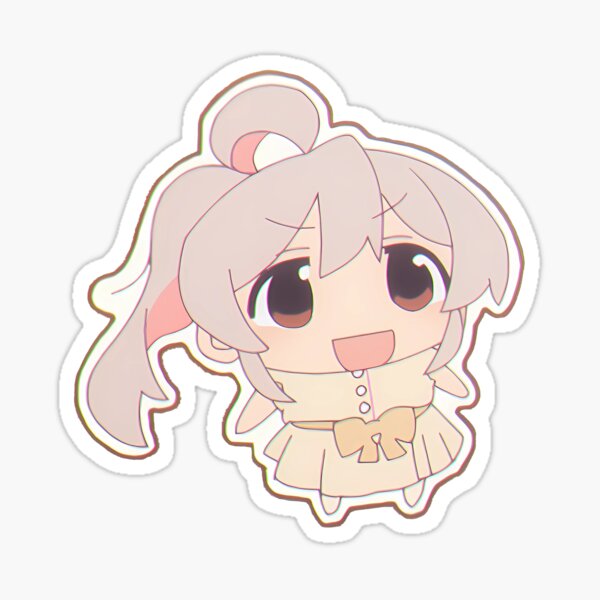 "Mahiro Oyama chibi" Sticker for Sale by Arai-san | Redbubble