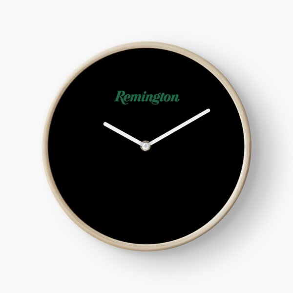 "Remington Arms" Clock for Sale by singedime | Redbubble