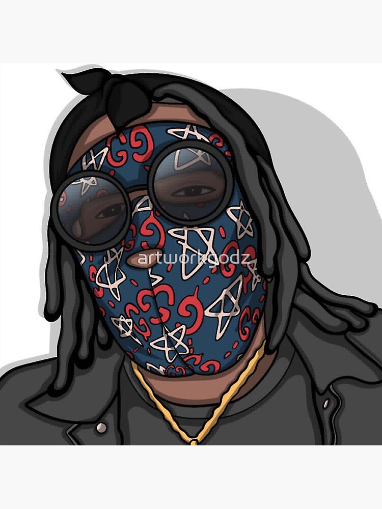 "Trap Mask" Poster for Sale by artworkgodz | Redbubble