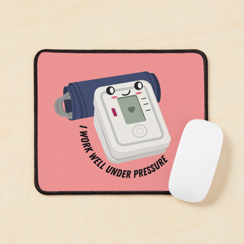 "EMS, I work well under pressure, blood pressure cuff. " Sticker for ...