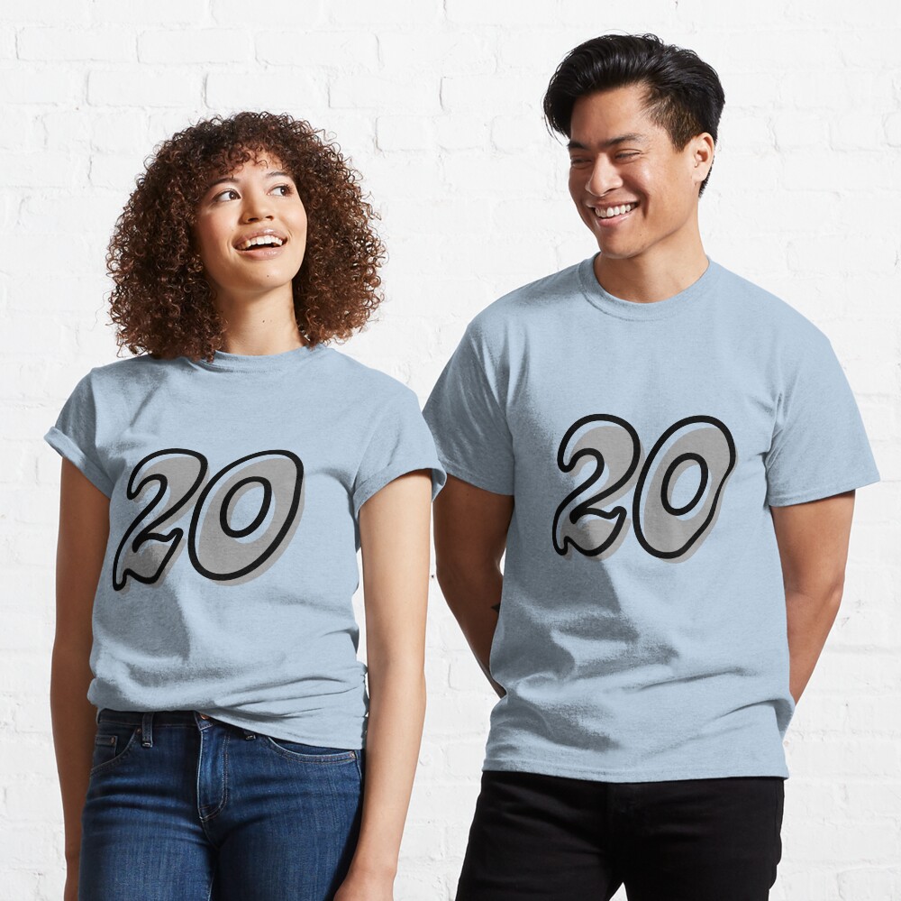 "Number 20" Sticker for Sale by mankindvm | Redbubble
