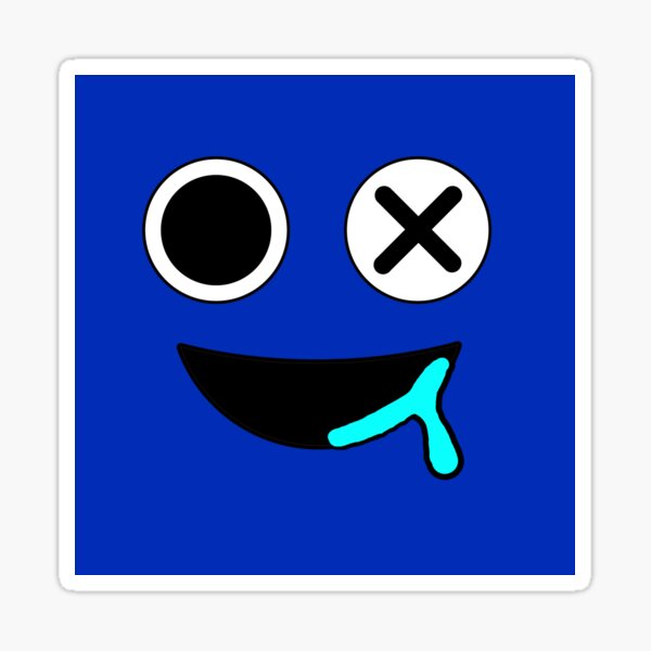"BLUE FACE Rainbow Friends. Blue Roblox Rainbow Friends Characters ...