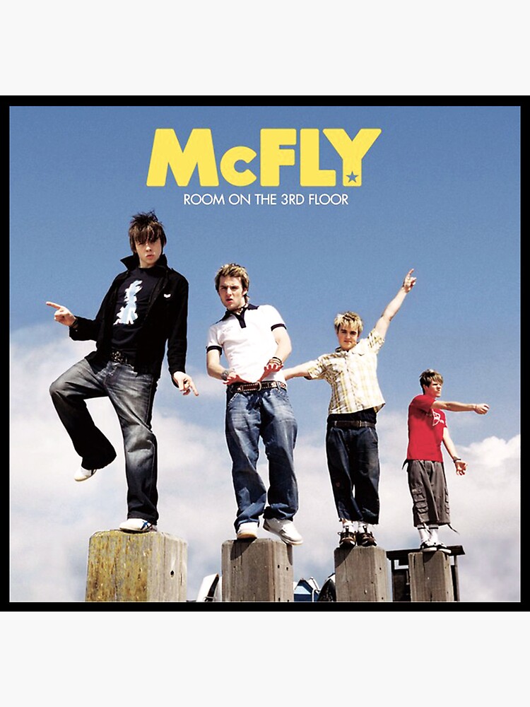 "Mcfly" Sticker by Zemolee | Redbubble